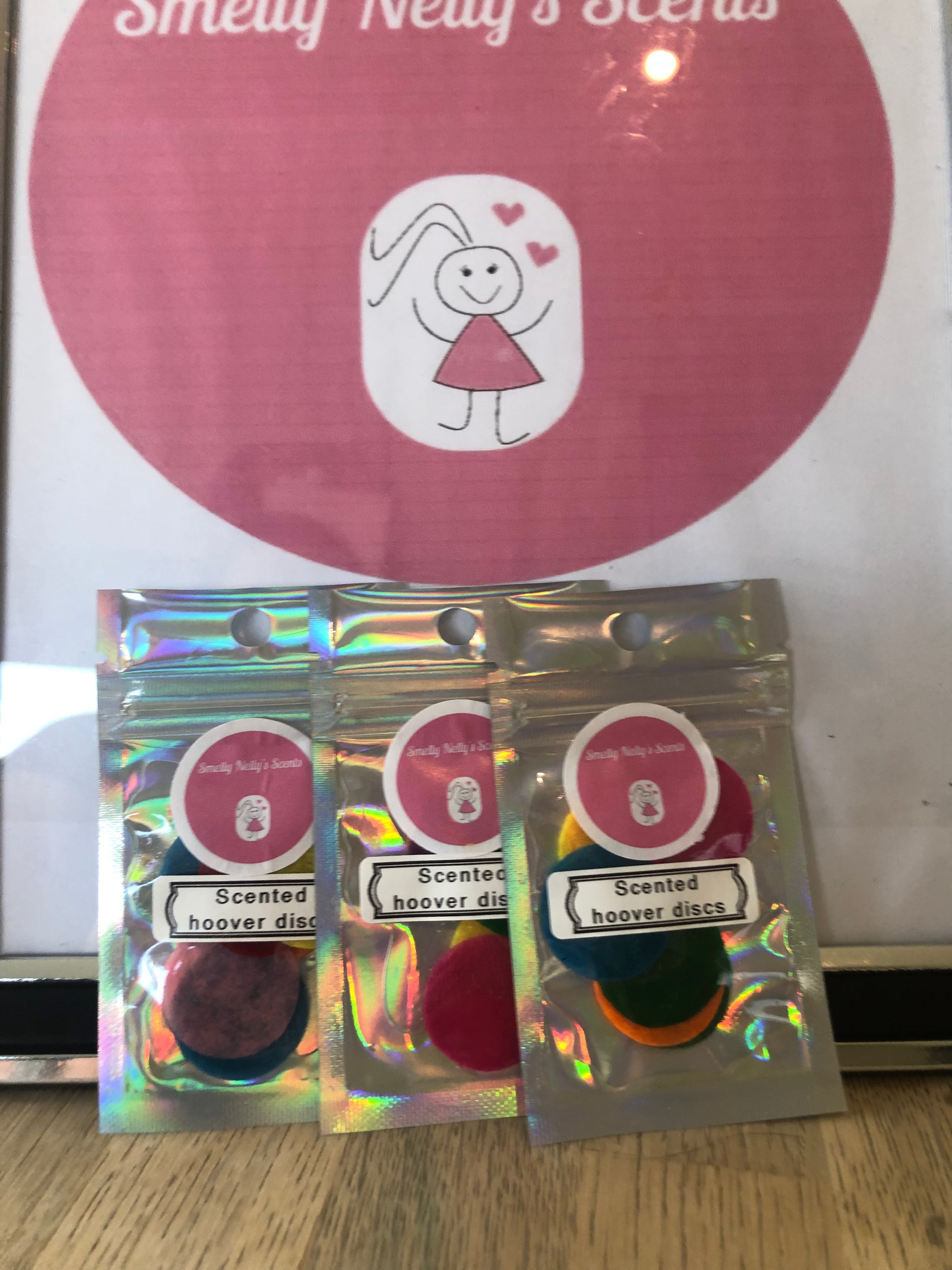 Scented vacuum cleaner discs – Smelly Nellys Scents